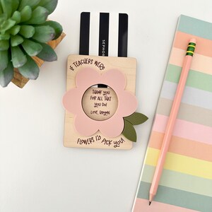 Teacher Appreciation Gift | Teacher Gift Card Holder | End of Year ...