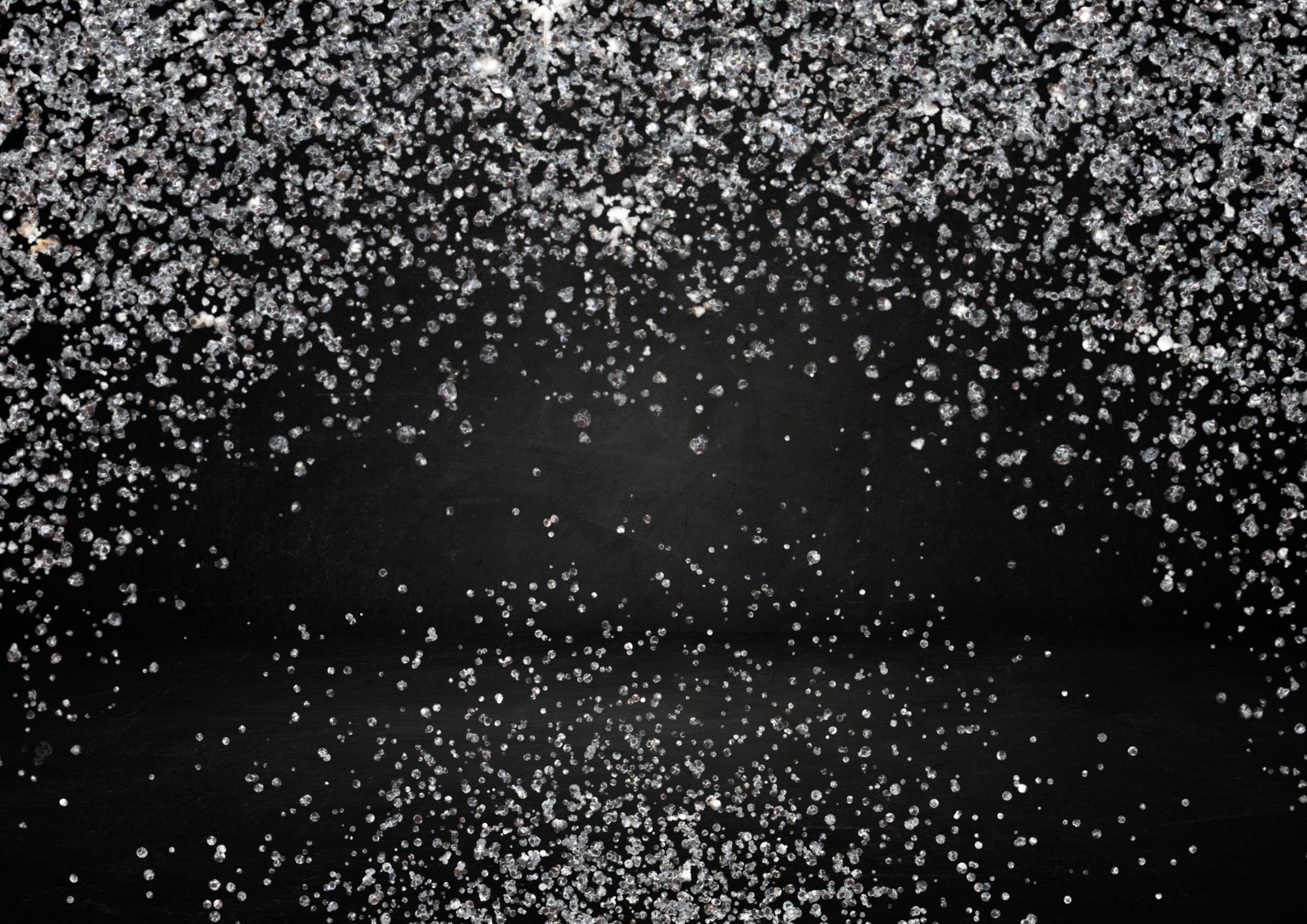 Silver Glitter Borders Clipart and Frames, Instant Download, Silver ...