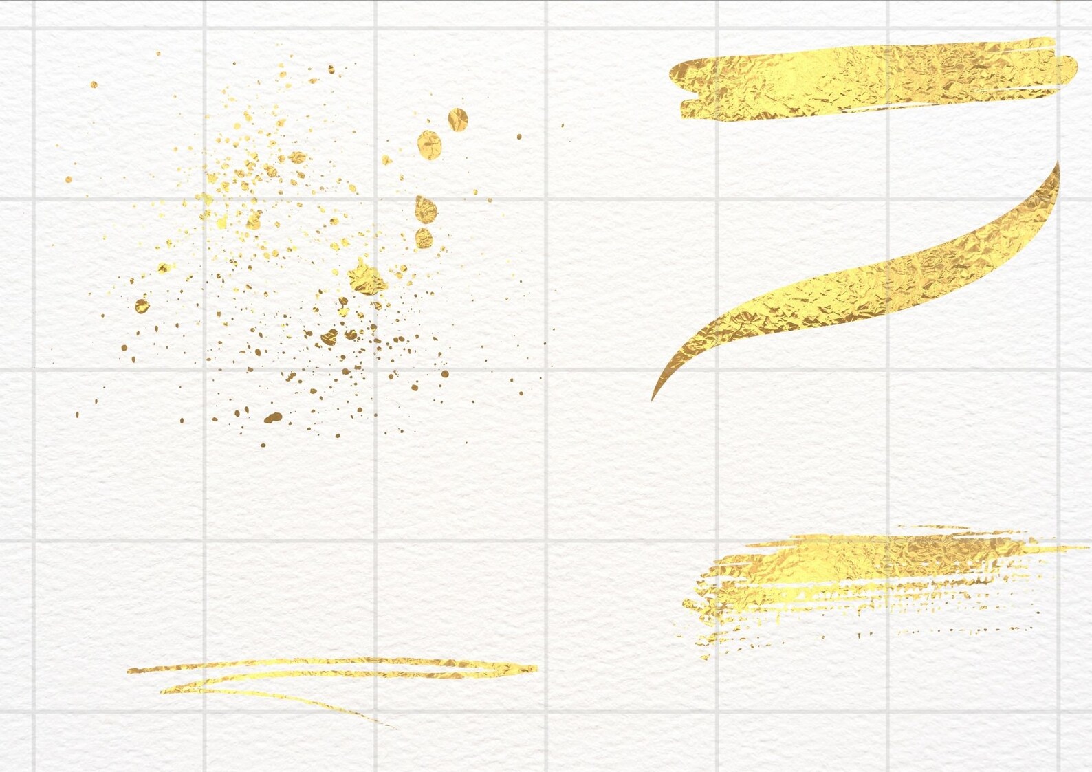 Iridescent Tropical Leaves Clipart,instant Download, Rainbow Foil ...