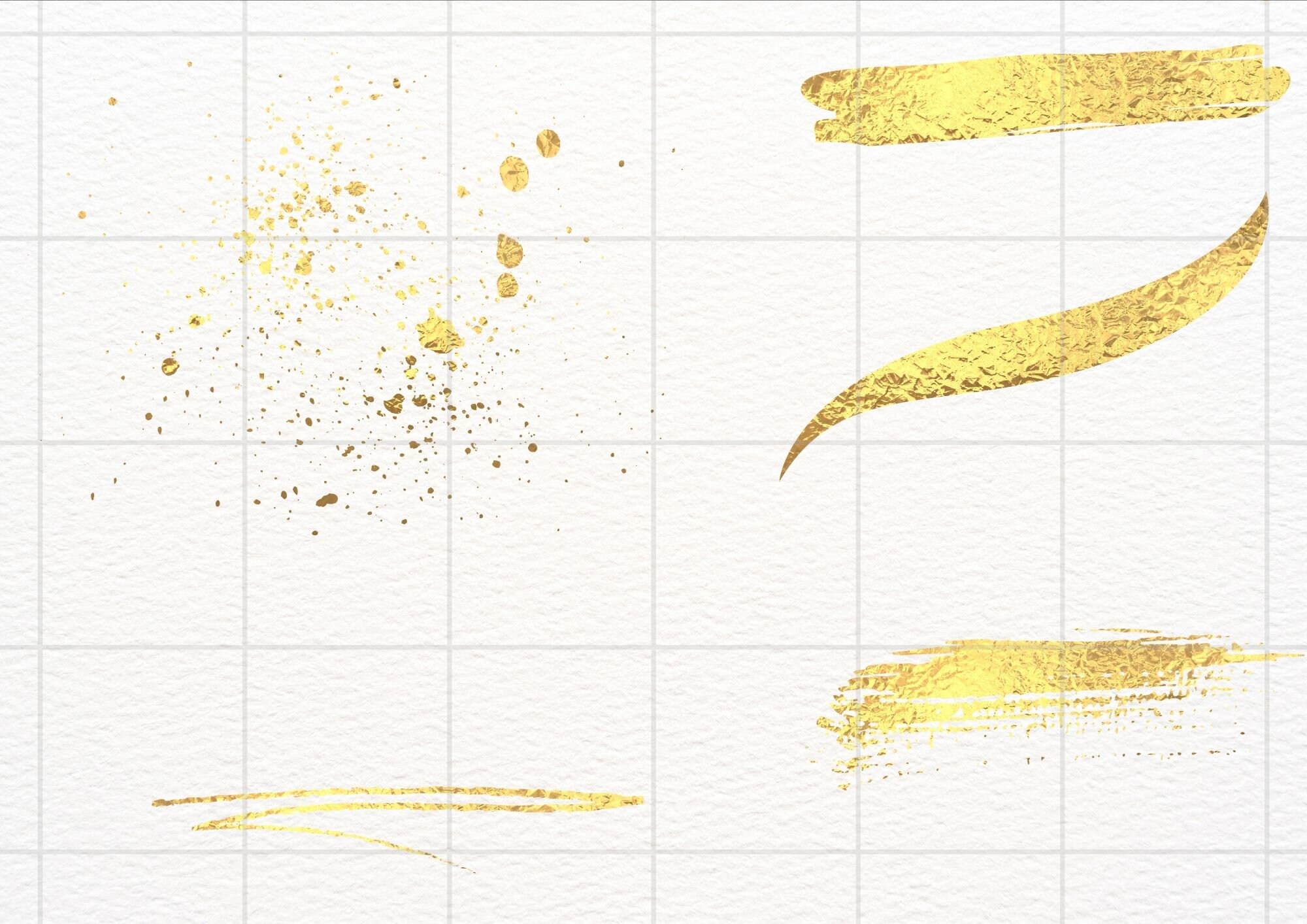 Iridescent Tropical Leaves Clipart,instant Download, Rainbow Foil ...