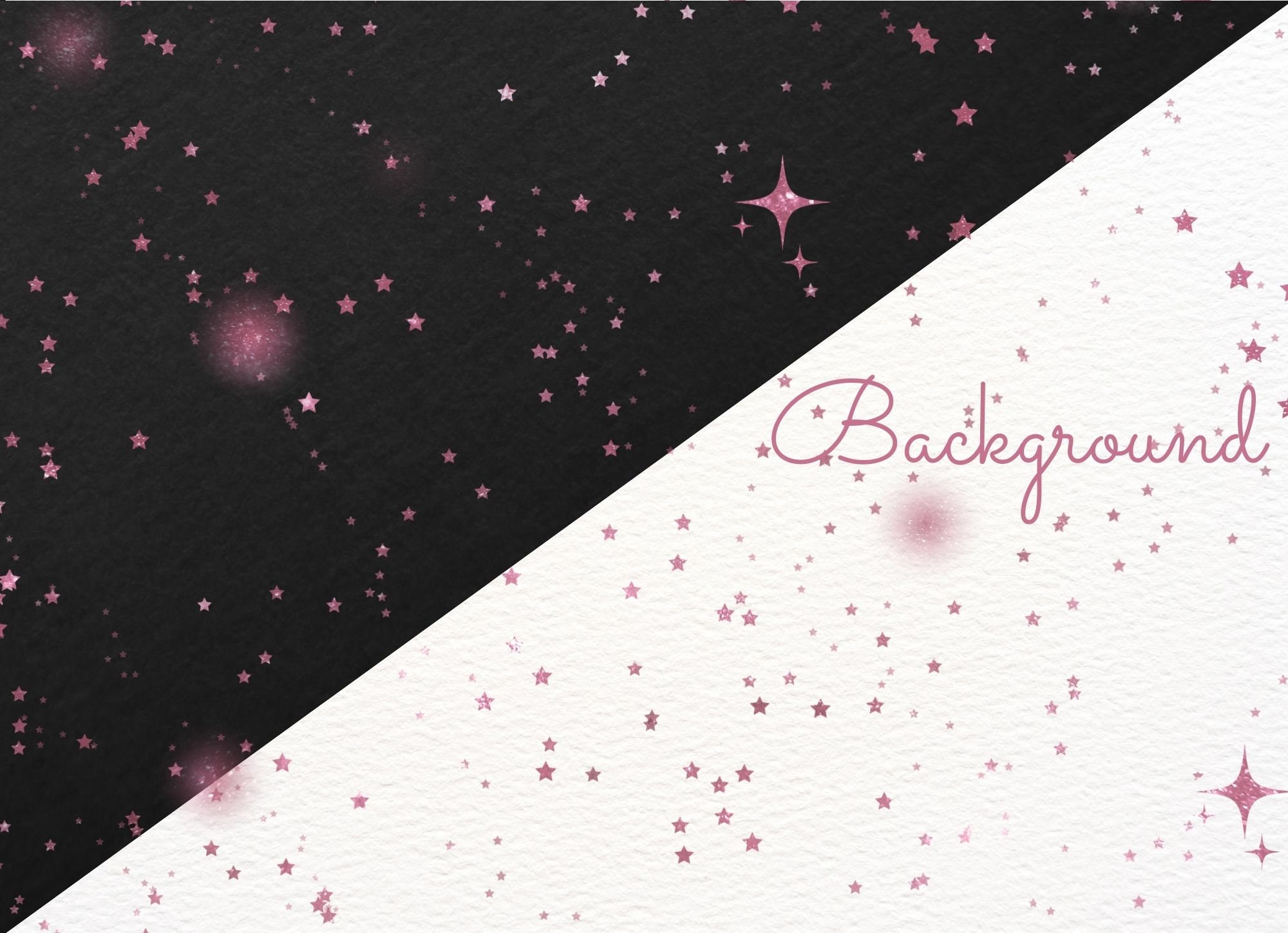 Rose GOLD SHIMMER CIRCLES Frames Instant Download 21 - Etsy