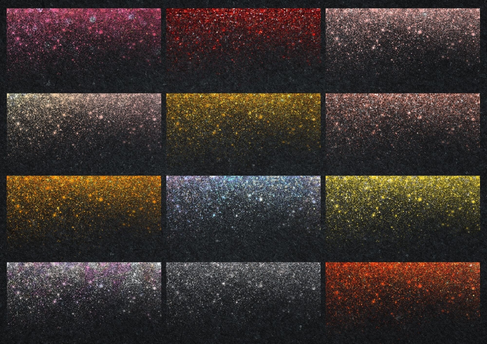 Sparkling Glitter Borders Clipart, Instang Download, Transparent PNG ...