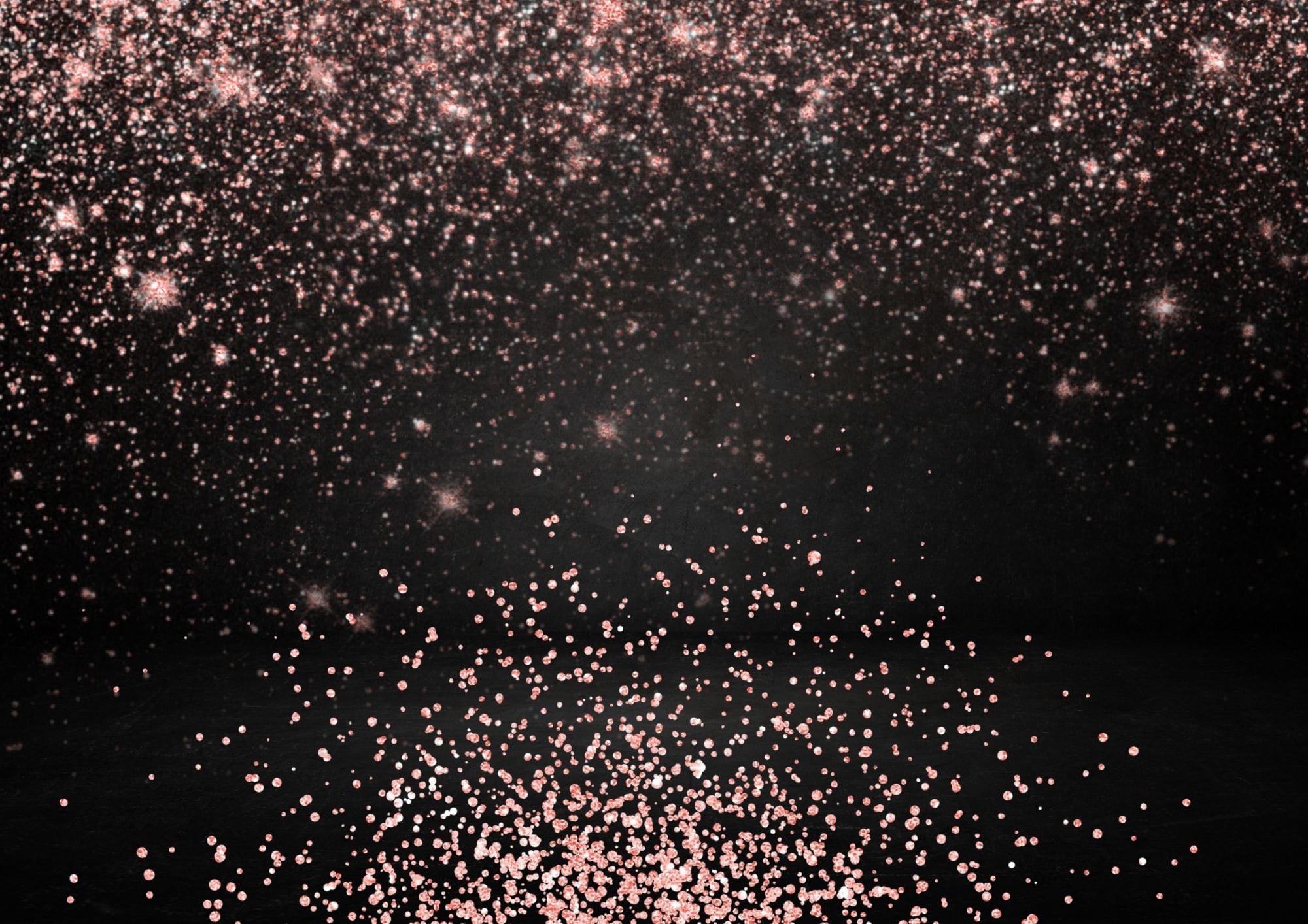 Rose Gold Glitter Borders Clipart and Frames, Instant Download ...