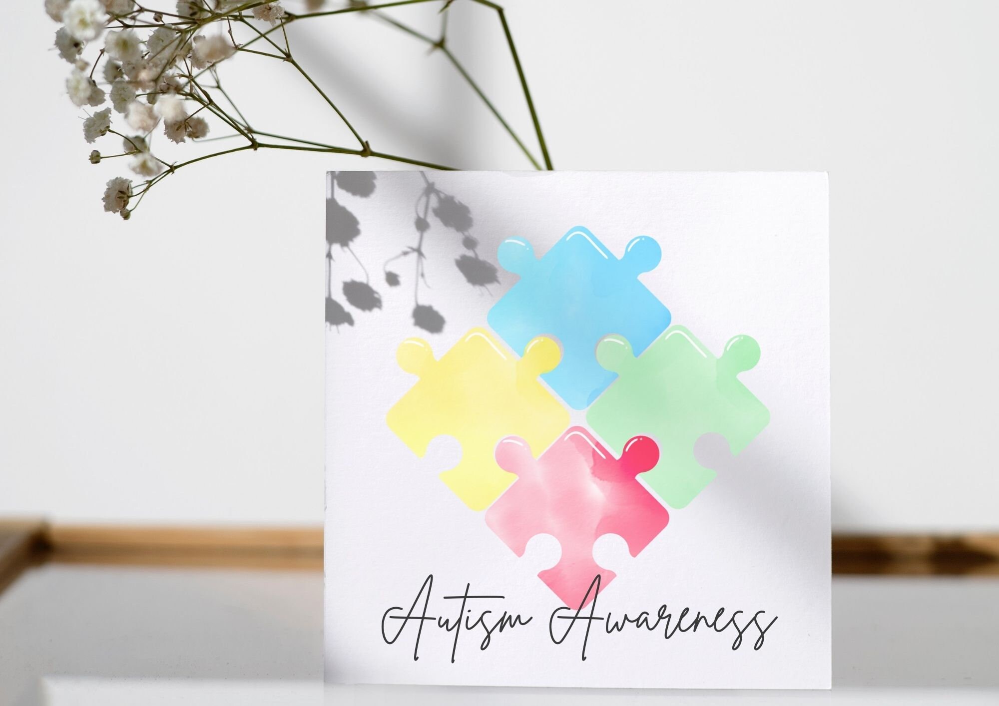 23 WATERCOLOR PUZZLE Pieces Clipart, Instant Download, Puzzle Download ...