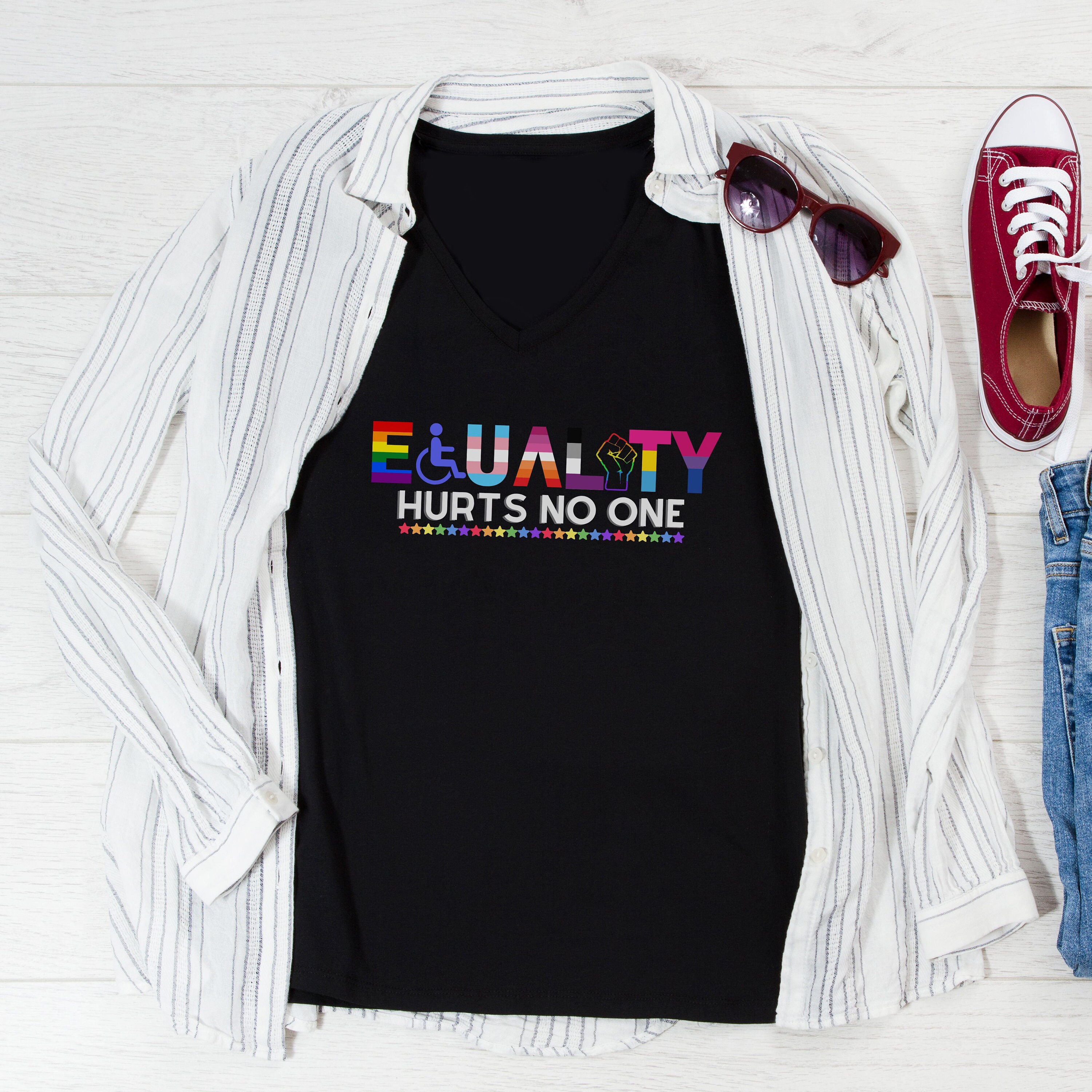 Equality Hurts No One SVG-PNG, Pride Digital Download,equal Rights LGBT ...