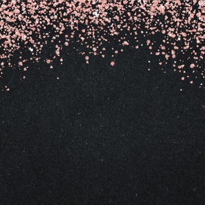 Rose Gold Glitter Borders Clipart and Frames, Instant Download ...