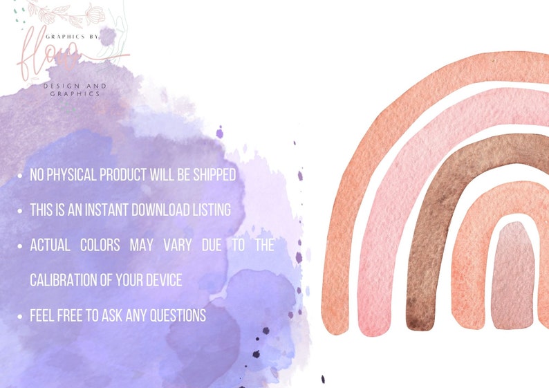 23 WATERCOLOR PUZZLE Pieces Clipart Instant Download Puzzle | Etsy