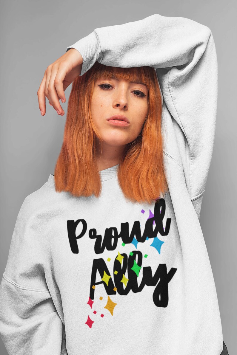 LGBTQ Ally SVG Png, Proud Ally Cricut, Proud Ally LGBTQIA Svg, Gay ...