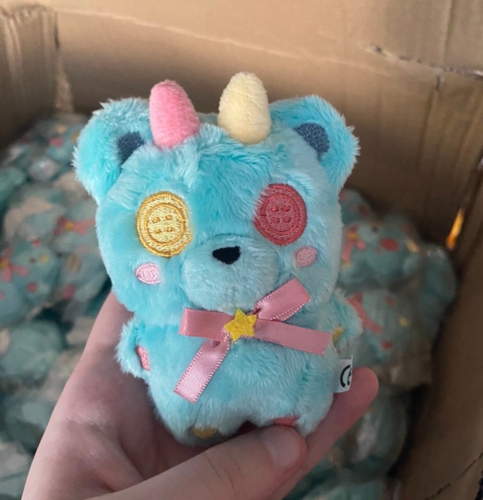 Weirdoo Plushies Plush Stuffed Animals Blue Pastel Teddybears Mini ...