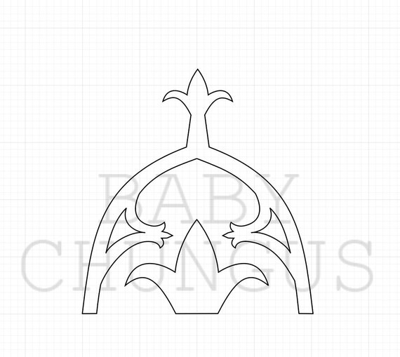 Victorian Style Roof Finial SVG File. | Etsy