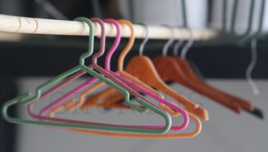 Miniature Hanger Set [wooden and Plastic Style] STL File - Etsy