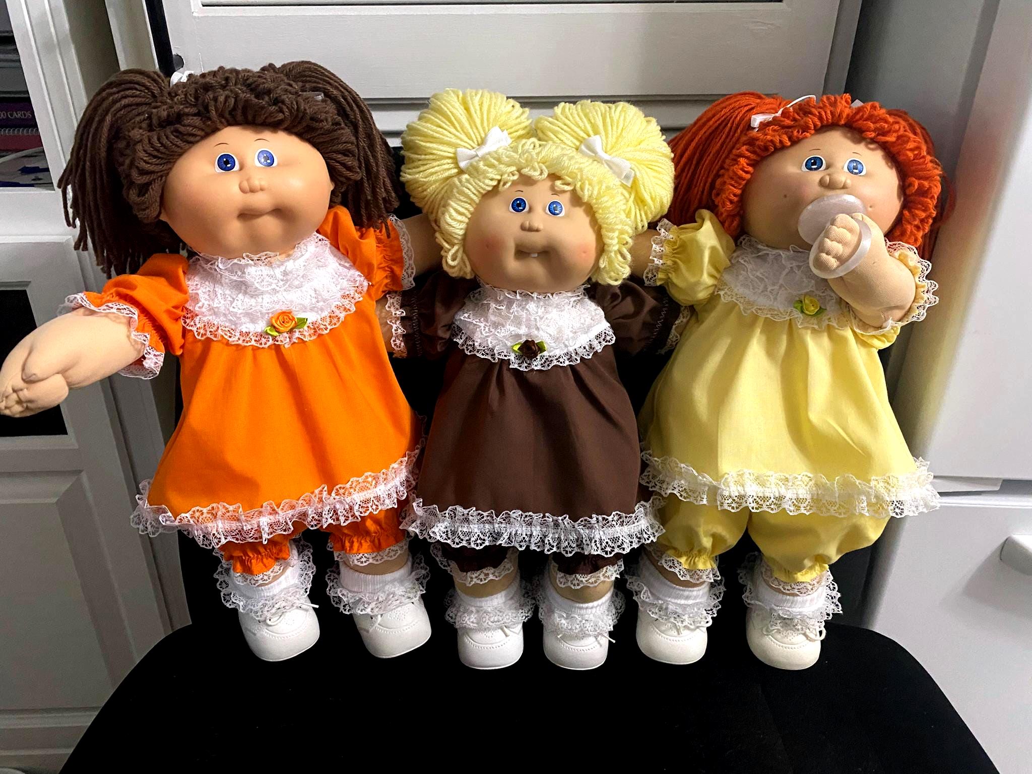 The Classic Lacy Dress Collection for Cabbage Patch Kid Doll, Including ...