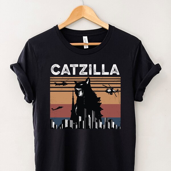Cat Godzilla - Etsy