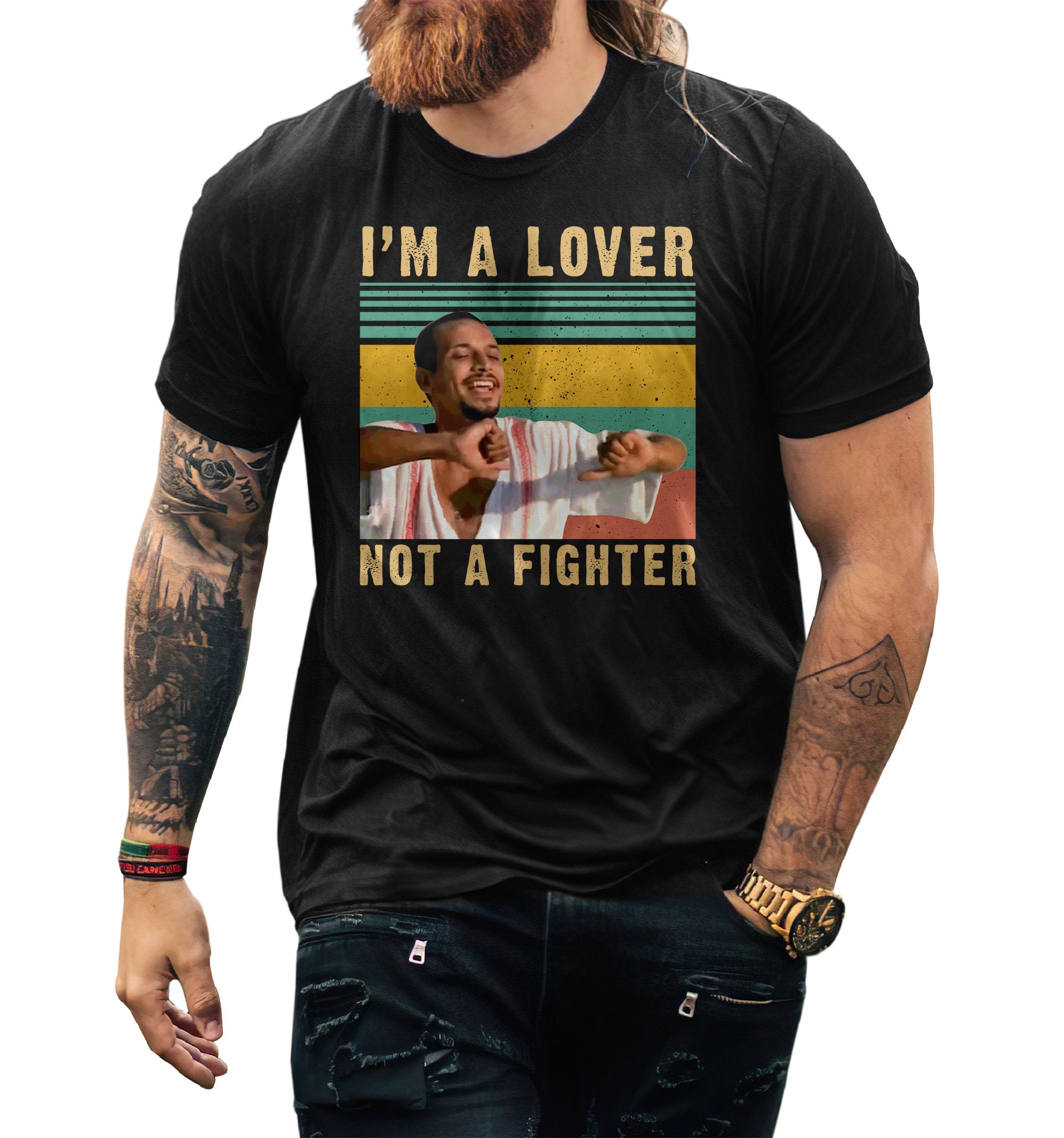 Blood In Blood Out Cruzito Im A Lover Not A Fighter Vintage T-Shirt ...