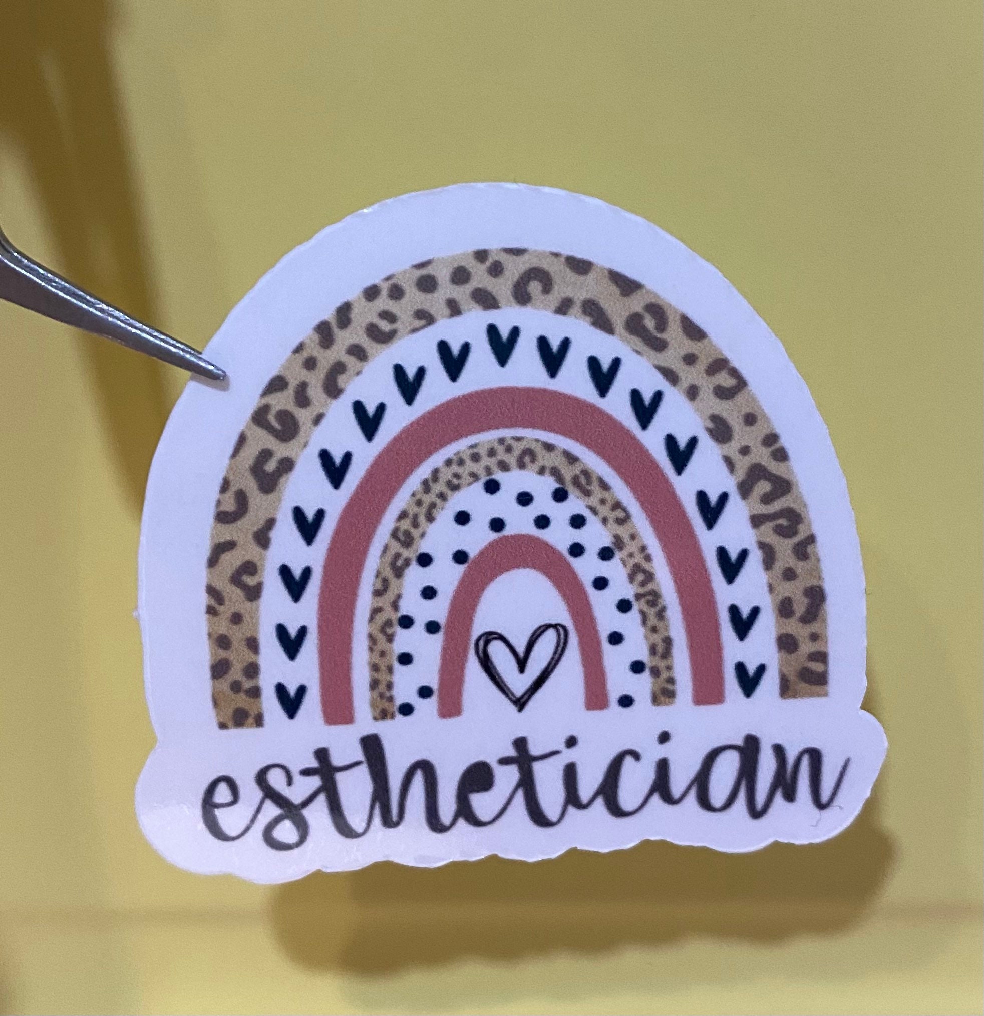 Rainbow Esthetician Stickers - Etsy
