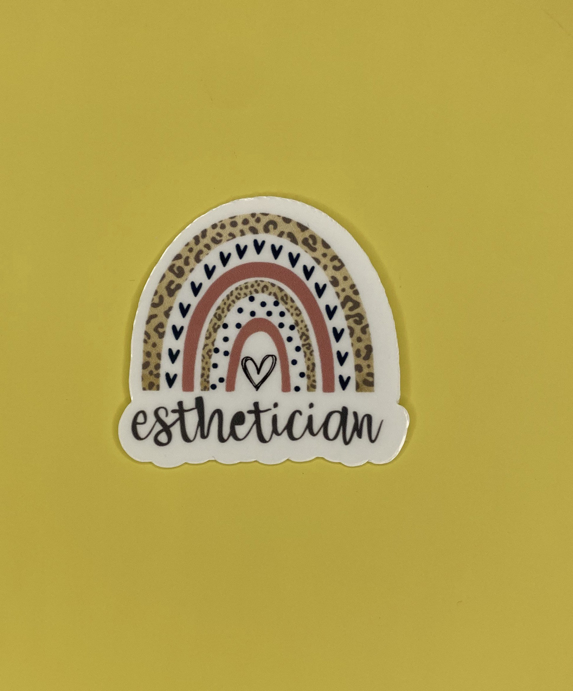 Rainbow Esthetician Stickers - Etsy
