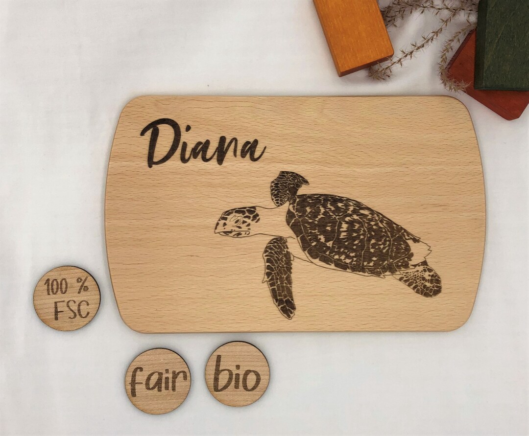 Personalized Breakfast Boards for Children: Children's Plates With Sea ...