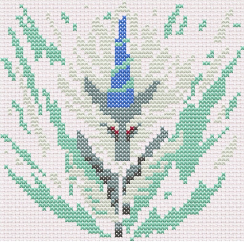 MHW Kirin Cross Stitch Pattern - Etsy Hong Kong