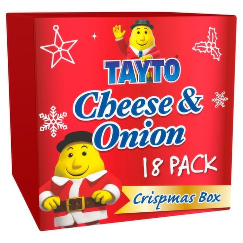 Christmas Tayto Box 18 Pack Secret Santa Gift Crispmas - Etsy UK