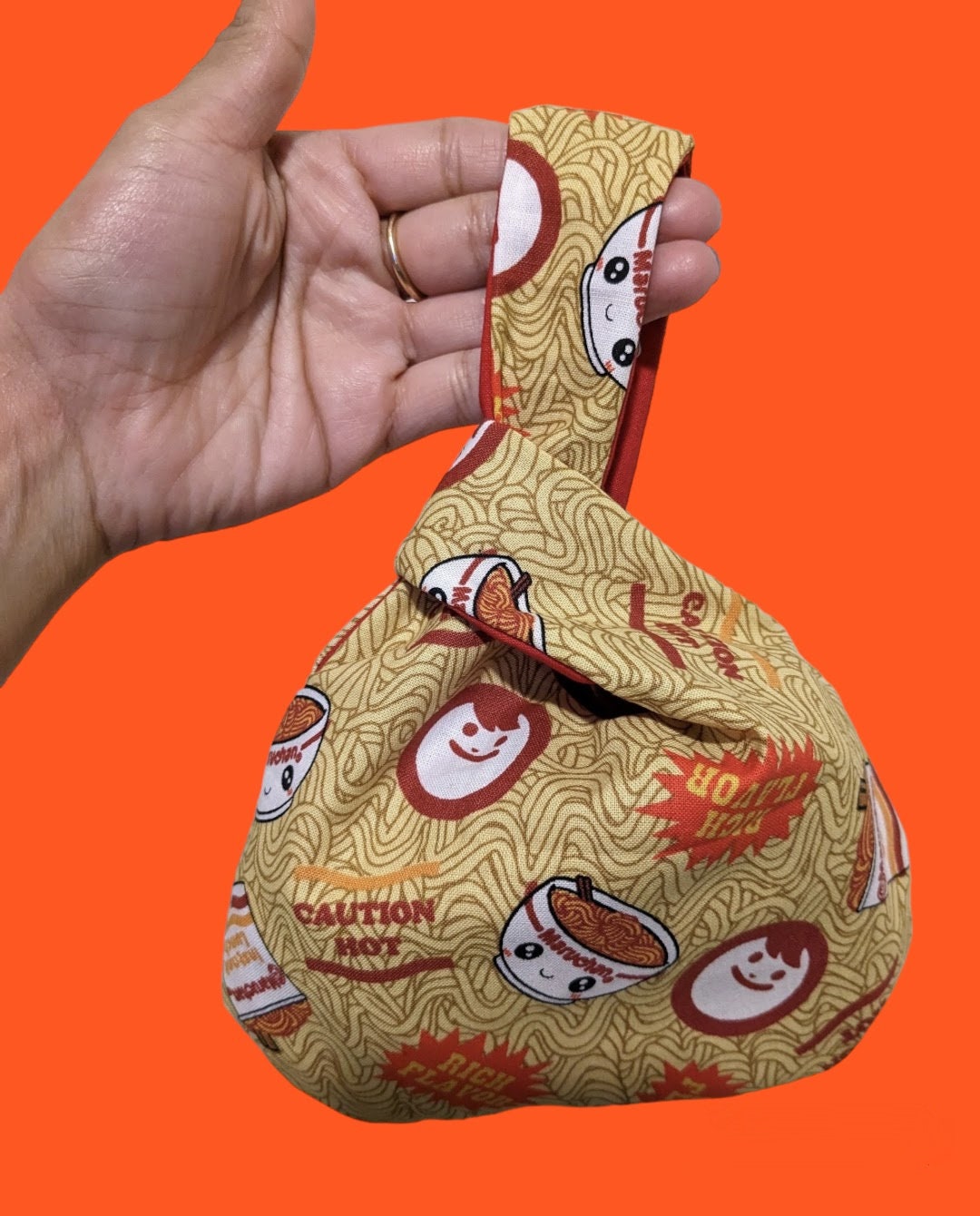 Maruchan Ramen Noodle Bowl Japanese Mini Knot Bag - Etsy
