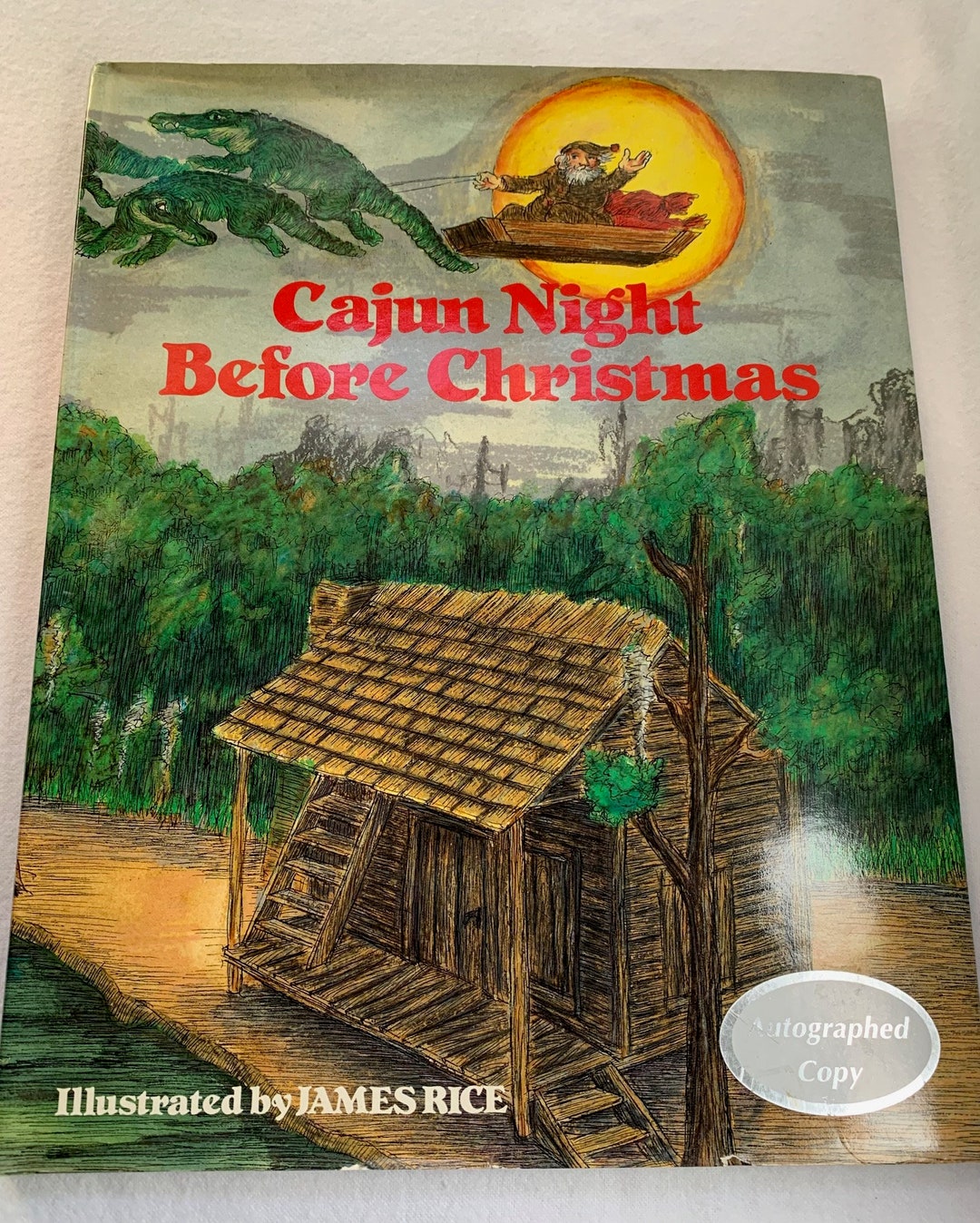 Cajun Night Before Christmas by James Rice Autographed Copy - Etsy