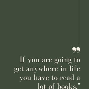 Roald Dahl Quote | Read a Lot of Books Quote Digital Print ...