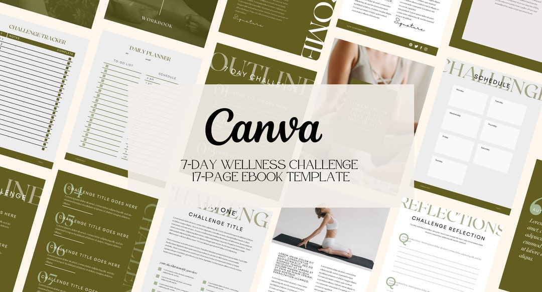 Ebook Template, Workbook Template Canva, Online Coach, Online Course ...