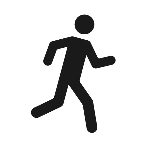 Running Sign - Etsy