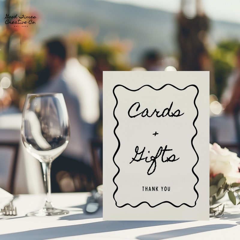 Gift Table Sign - 60+ Gift Ideas for 2024