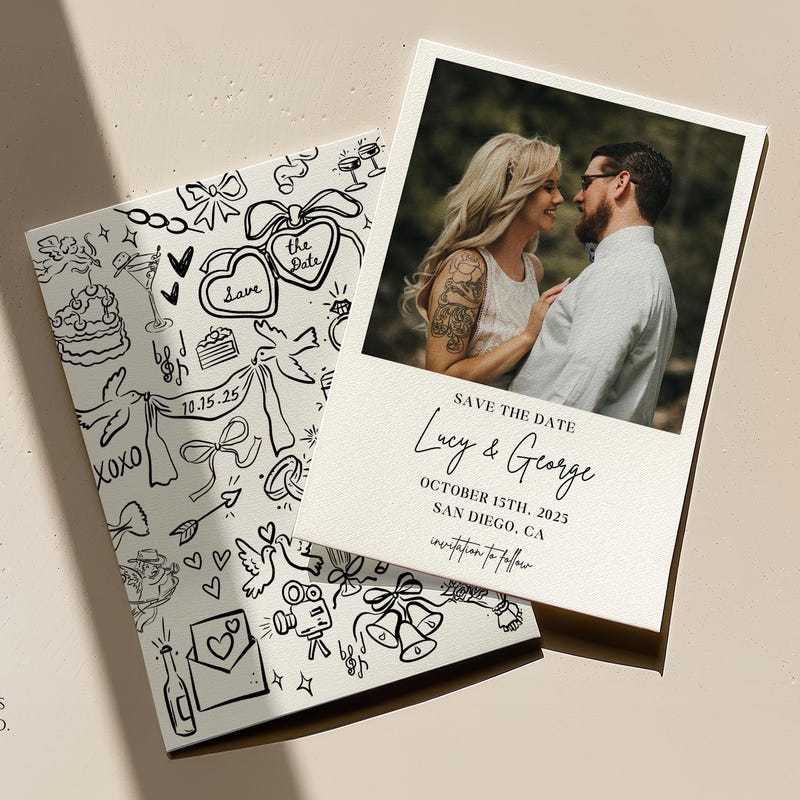 Fun Save the Date - Etsy