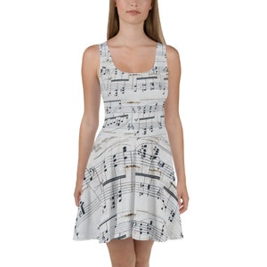 Music Note Dress - Etsy