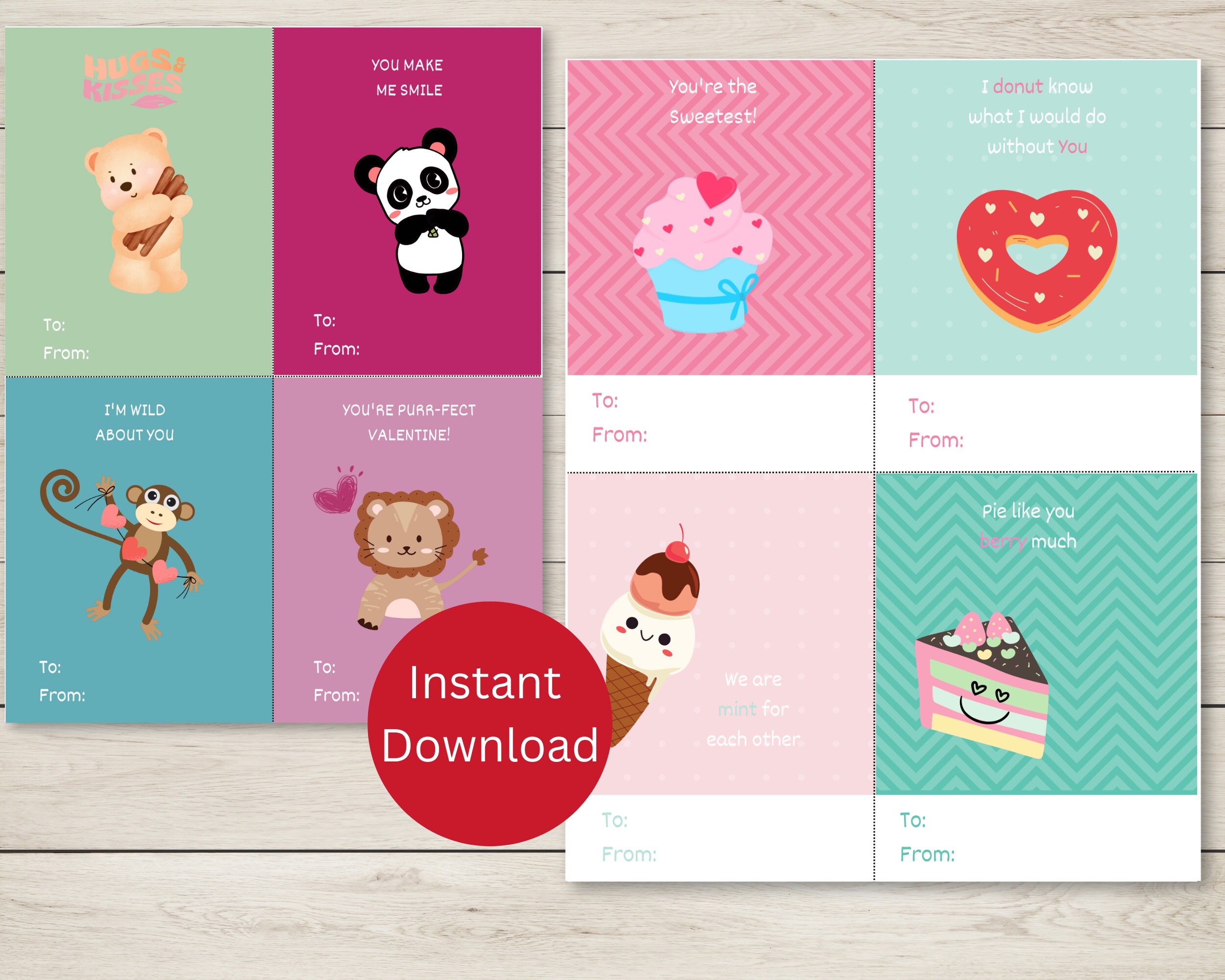 Printable Valentines Day Cards | Valentine's for Kids | Classroom ...