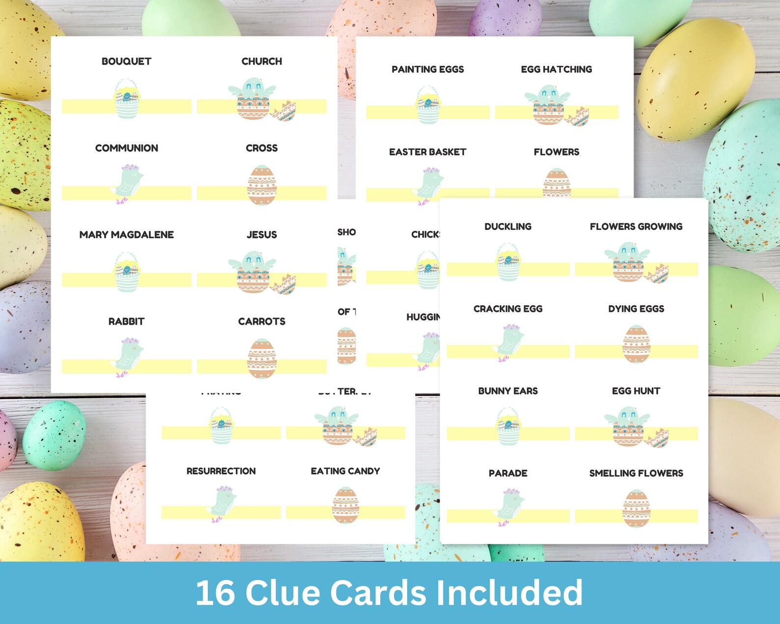 Easter Games, Easter Charades, Easter Activities, Easter Party Games ...