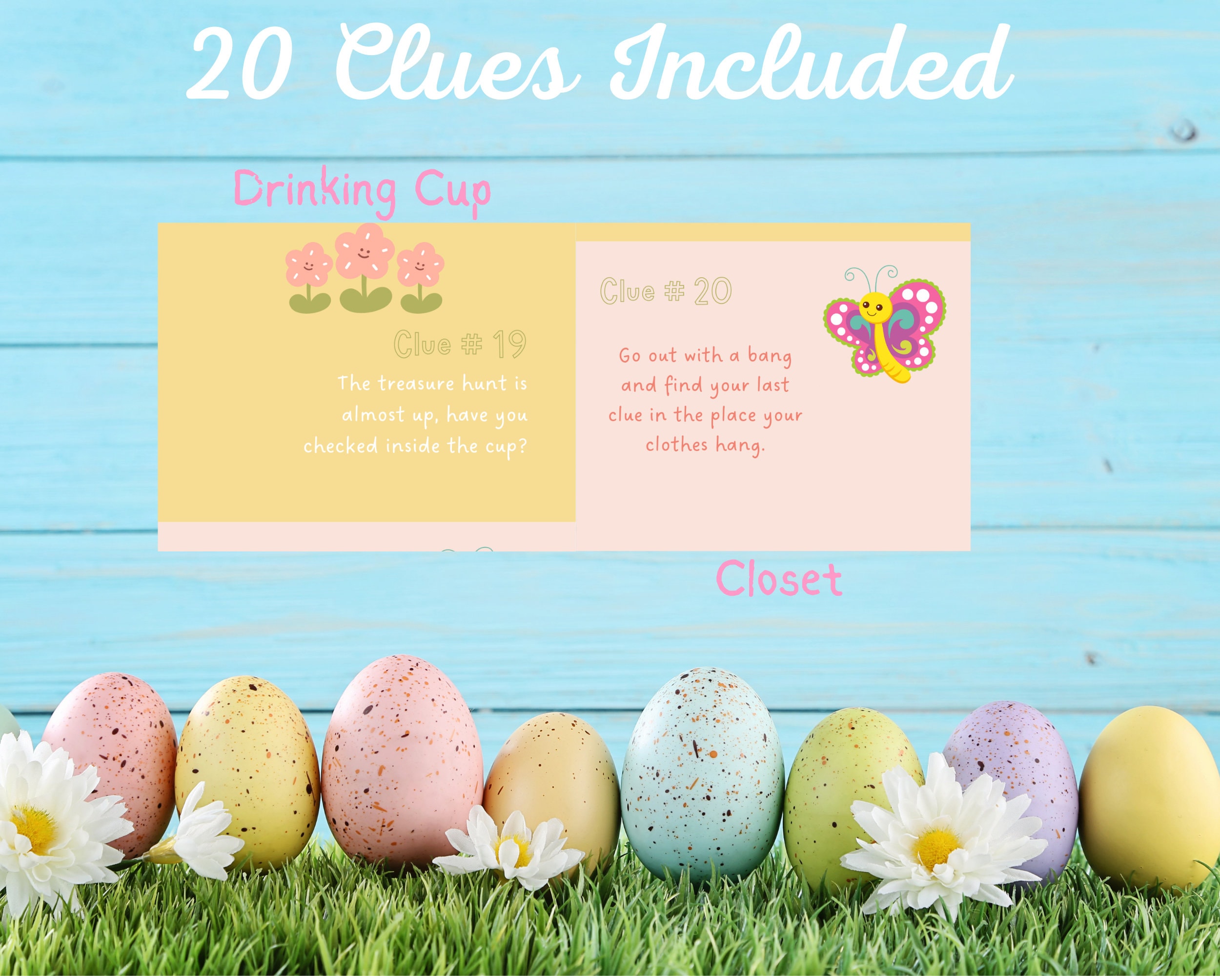 Easter Scavenger Hunt, Indoor Scavenger Hunt, Easter Scavenger Hunt for ...