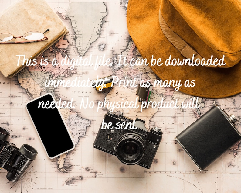 The Ultimate Vacation Planner Bundle | Vacation Checklist | - Etsy