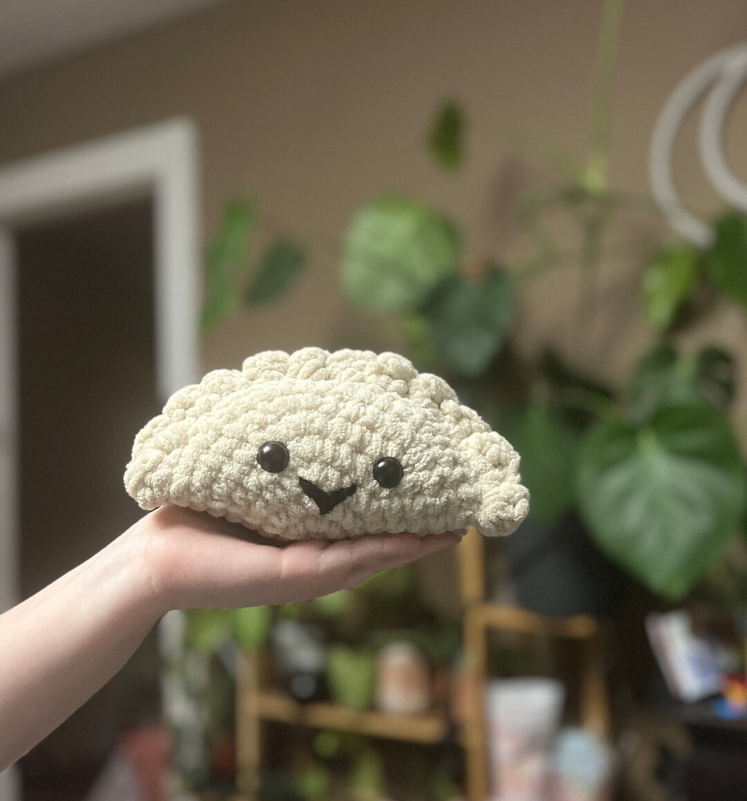 Handmade Crochet Dumpling , Crochet Amigurumi , Kawaii Food , Empanada ...