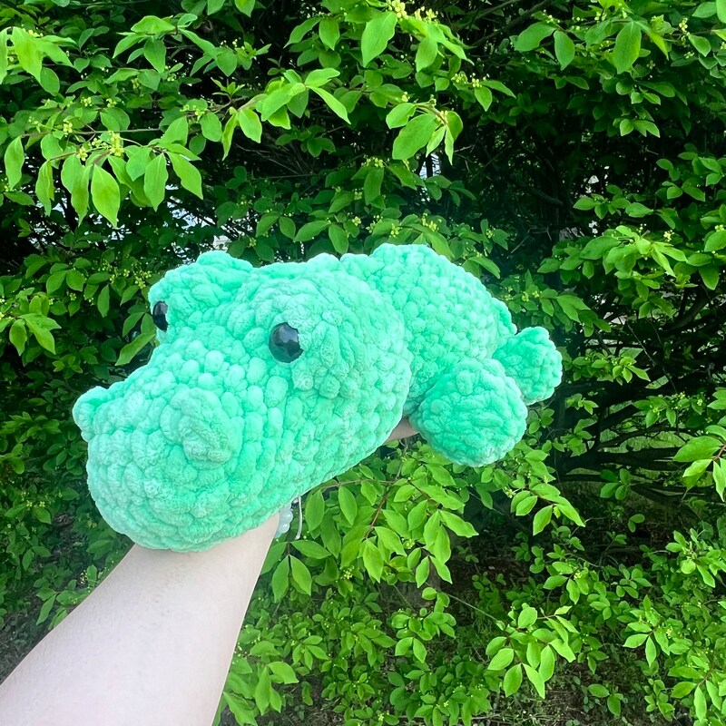 Crocodile Toy - Etsy