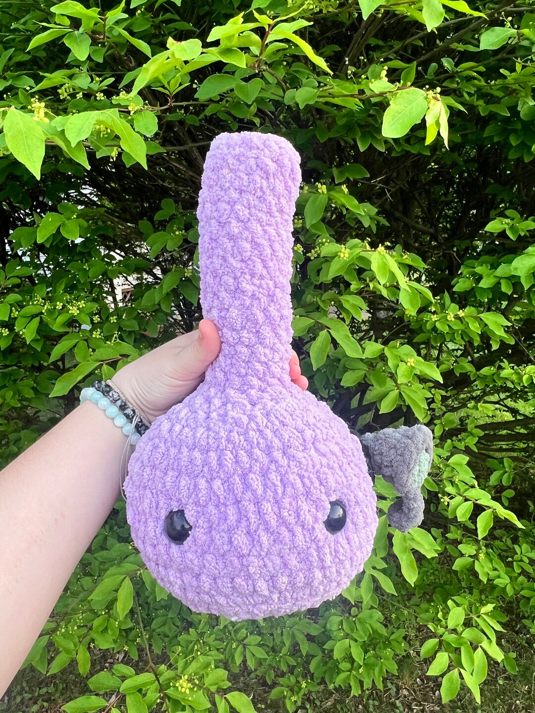 Soft Purple Bong Plush Adult Plushie Bong Handmade Crochet Plush ...
