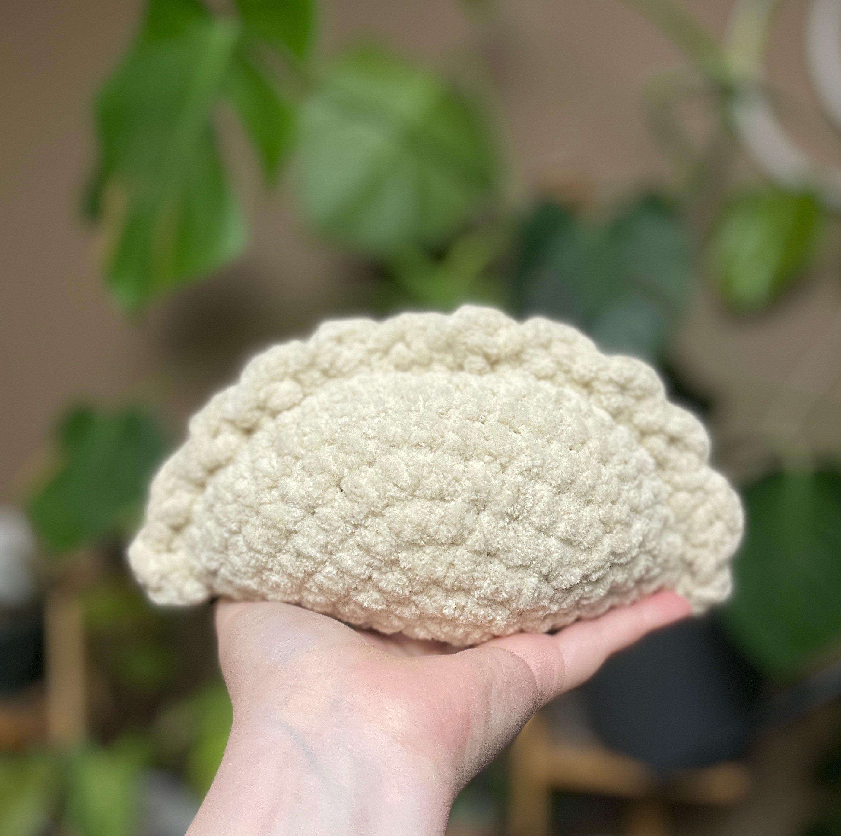 Handmade Crochet Dumpling , Crochet Amigurumi , Kawaii Food , Empanada ...