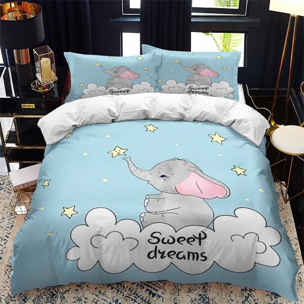 Elephant Bedding - Etsy
