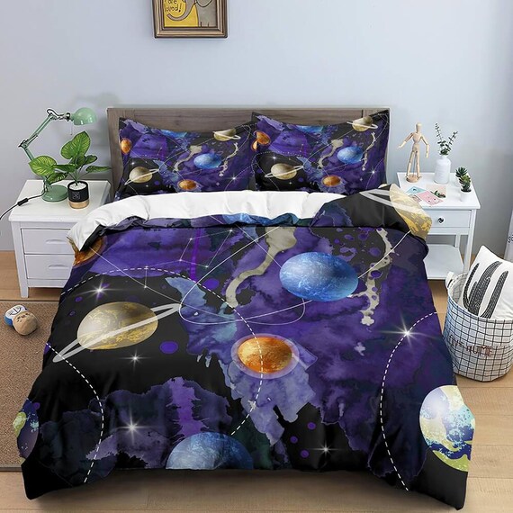 Planets Space Comforter Set