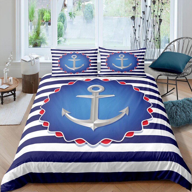 Anchor Duvet Cover - Etsy