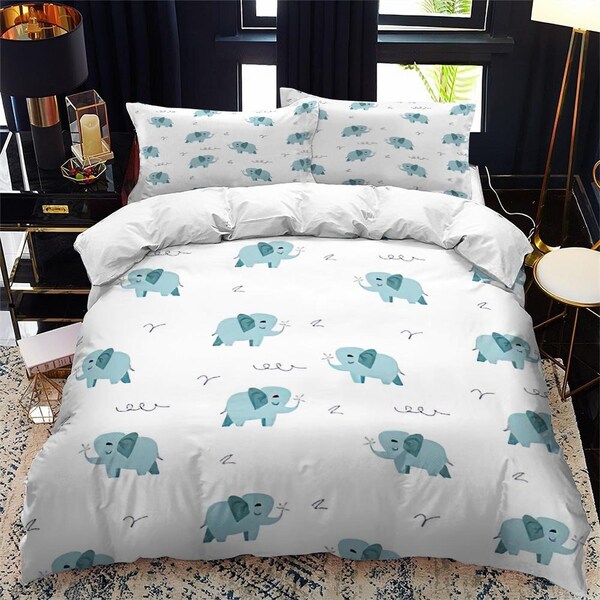 Elephant Bedding - Etsy
