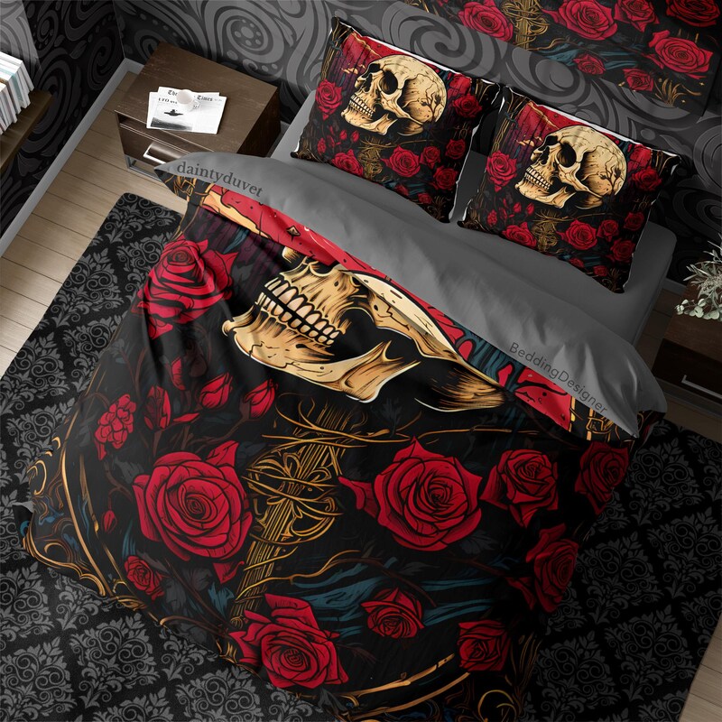Gothic Bedding - Etsy