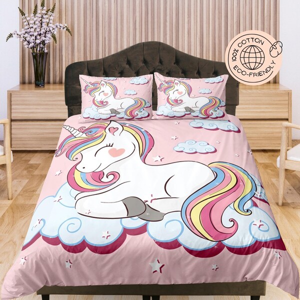 Unicorn Crib Bedding - Etsy
