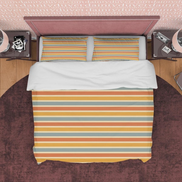 Retro Duvet Cover - Etsy