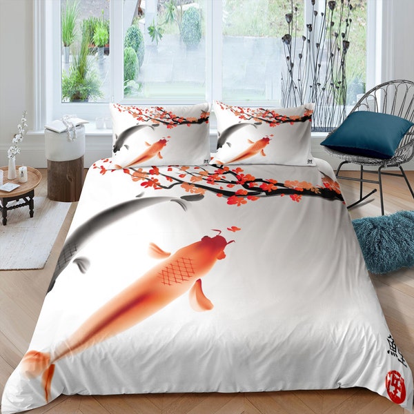 Japanese Bed Sheet - Etsy