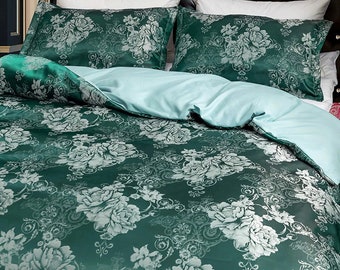 Jade Green Bedding - Etsy