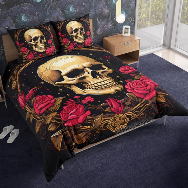 Gothic Bedding - Etsy