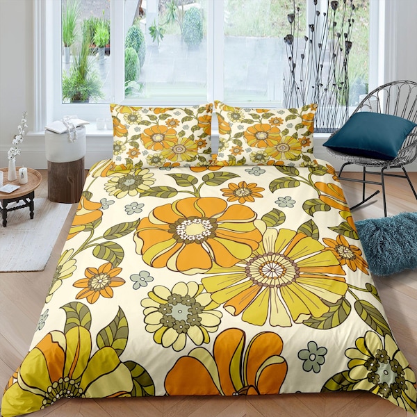 Retro Bedding - Etsy
